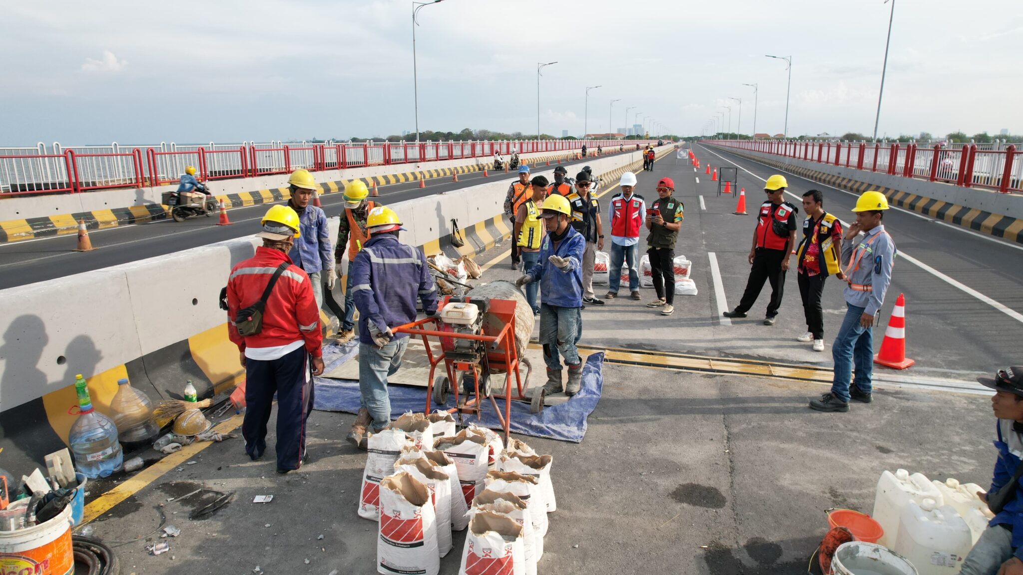 Saat ini, teknologi konstruksi sambungan ekspansi Expanstrip Strip Seal ...